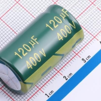 China Electronic component PET label dark green background gold lettering ChuangHui CD288H2GM121M320T model for sale