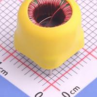 China Magnetic Ring Inductance Part CND-tek 10CLD106520MH with Uniform Winding and Yellow Heat Shrink Tubing for sale
