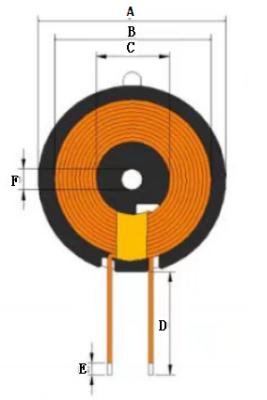 China Wireless transmission coil module CND-tek YX-A11-R400848-RT0855 designed for electronic applications for sale