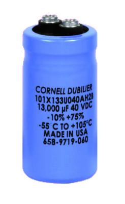 China Thermal Pak capacitor Cornell Dubilier Electronics 101872U040AD2A for operation in harsh conditions for sale