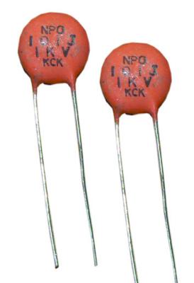 China Cornell Dubilier Electronics CEC220J Capacitor Ceramic Dielectric with Conformal Coating and Radial Lead Design for sale