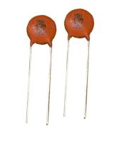 China ceramic disc capacitors Cornell Dubilier Electronics GP322 with long lead wires and conformal coating for sale