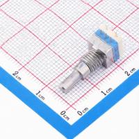 China Rotary Potentiometer CTR R085A0NSFK15S7A103-1005 Featuring Durable Mechanical Design and SPST Switch for sale