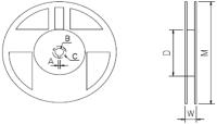 China Current sensing resistor CTS 73WL6R091J ceramic package thick film construction rated power one watt for sale