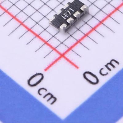 China Leadless surface mount chip resistor arrays CTS 742C083471JP thick film technology with concave or convex terminations for sale