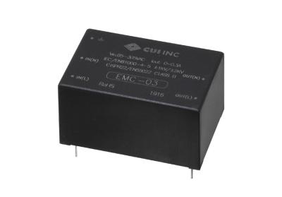 China AC Power Line Filter CUI EMC-03 with Wide Operating Temperature Range and Surge Protection Features for sale