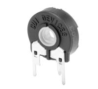 China Rotary potentiometer with carbon element dust proof enclosure and multiple taper options CUI PTN15-E500HB20 for sale