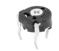 China Rotary potentiometer 6 mm size with dust proof housing and multiple taper options CUI PTN06-D500CC20 for sale