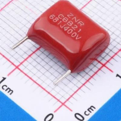 China Flame Retardant Epoxy Resin Coated Capacitor Dersonic CFC2G681JE14L50B7100 Metallized Polypropylene Film Type for sale