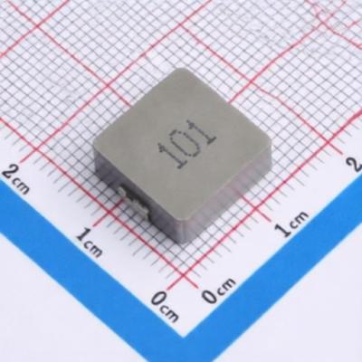 China Durable SMD Molding Power Inductor dehongganying DH1250H-101M with Alloy Powder Core and Copper Wire for sale
