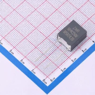 China Metallized polypropylene film capacitor Dersonic CF72E684KE1H130HB100 with flame retardant case and epoxy resin encapsulation for sale