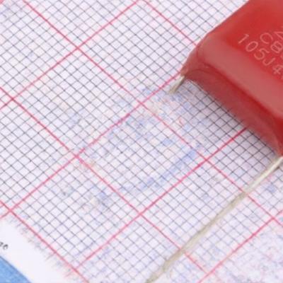 China Metallized polypropylene film capacitor Dersonic CFC2W105JG1I170TB100 with flame retardant epoxy resin coating for sale