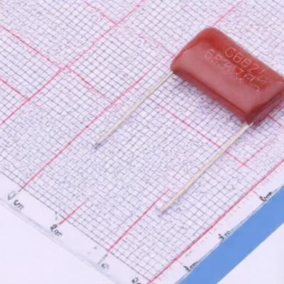 China Metallized polypropylene film capacitor Dersonic CFC2G683JG0698 epoxy coated with tinned copper leads for sale