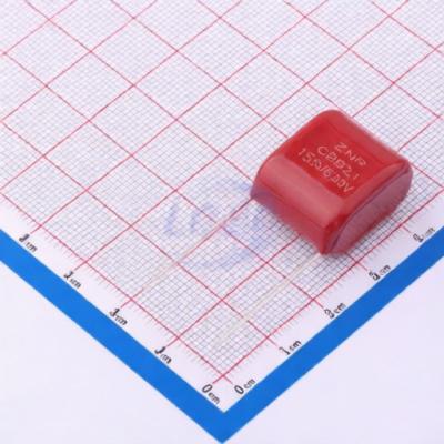 China Capacitor Dersonic CFC2J155JG0654 metallized polypropylene film with tinned copper leads and UL94V0 flame retardant coating for sale