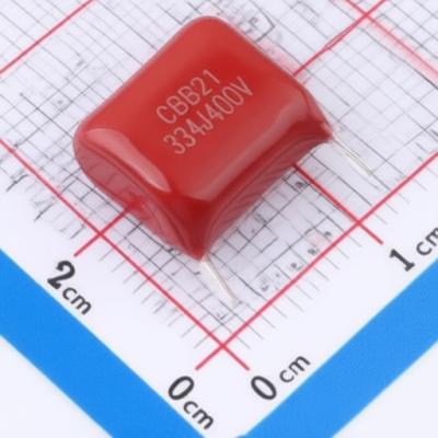 China Metallized Polypropylene Film Capacitor with Tinned Copper Leads DGCX MPP334J2GC060C0301R Epoxy Sealed for sale