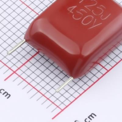 China Flame retardant epoxy coated metallized polypropylene film capacitor DGCX MPP125J2SC060C03OZR for DC blocking and filtering for sale