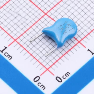 China Ceramic dielectric capacitor DGCX CT81Y5V1KV151K5035BC for high voltage circuits in TVs and copiers for sale