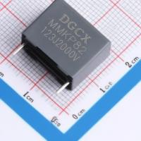 China High frequency box type capacitor DGCX B82123J2DD40GB2000R with epoxy resin encapsulation and tinned copper wire leads for sale