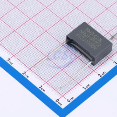 China Box type capacitor DGCX B82333J3AD20GB2000R featuring tin zinc alloy soldering layer and RoHS compliance for sale