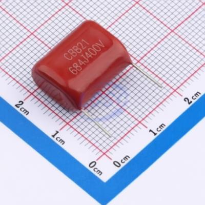 China Flame retardant epoxy coated metallized polypropylene film capacitor DGCX MPP684J2GD080C080ZR for pulse and AC circuits for sale