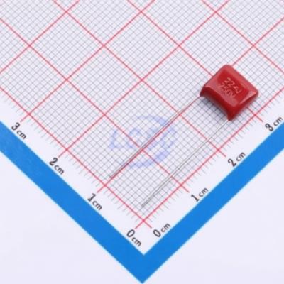 China Non inductive winding metallized polypropylene film capacitor with epoxy encapsulation DGCX MPP224J2EB040B200ZR for sale