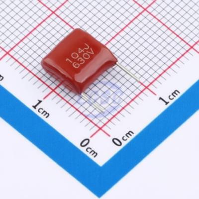 China Flame Retardant Epoxy Coated Capacitor DGCX MPP104J2JB040C4F0ZR Metallized Polypropylene Film Series for sale