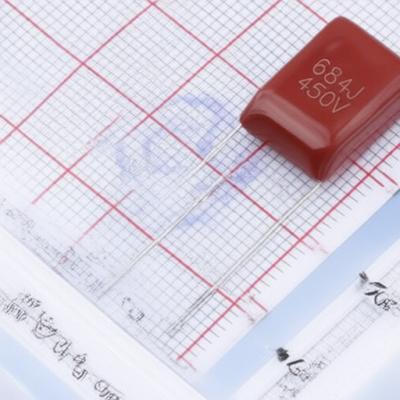 China Tinned Copper Clad Steel Wire Lead Metallized Polypropylene Film Capacitor DGCX MPP684J2SC06HB200ZR-H16 CBB21 Series for sale