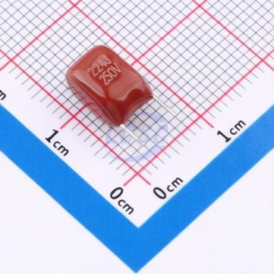China CL21 MPE series capacitor DGCX MPE224J2EM060C3F0ZR with 0.22 F capacitance and 250V DC rated voltage for sale