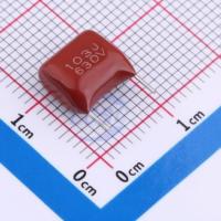 China Flame Retardant Epoxy Coated Metallized Polypropylene Film Capacitor DGCX MPP103J2JB050C3T0ZR for DC Blocking for sale
