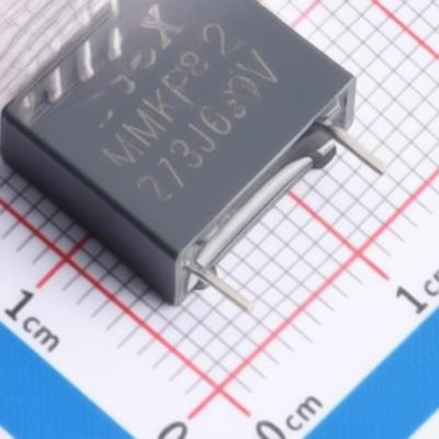 China Box type capacitor DGCX B82273J2JC20GC3T00R double sided metallized polypropylene film with tinned copper wire leads for sale