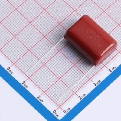 China Metalized Polypropylene Film Capacitor with Tinned Copper Clad Steel Wire Lead DGCX MPP225J2SA09HB200ZR for sale