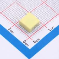 China Mini box metallized polyester film capacitor DGCX MEM474J1JM20YC3F0ZR rated 63 volts 0.47 microfarad for sale