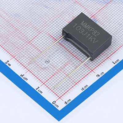 China Double sided metallized polypropylene film capacitor boxed DGCX B82103J3AD20GB200ZR for high frequency pulse for sale