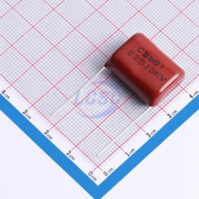 China Metallized polypropylene film capacitor DGCX PPS223J3FA100B200ZR for energy saving lamp applications for sale