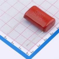 China Epoxy encapsulated metallized polypropylene film capacitor DGCX MPP225J2JF100B200ZR for DC blocking performance for sale