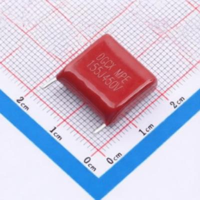 China Capacitor DGCX MPE155J2SD06HC0300R Epoxy Encapsulated Non Inductive Wound Structure for LED Drivers for sale