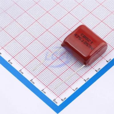 China Flame retardant epoxy coated metallized polypropylene film capacitor DGCX MPP475J2EA230B200ZR for electronic equipment for sale