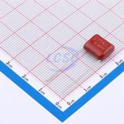 China metallized polypropylene film capacitor DGCX MPP104J2JC050B200ZR for electronic circuit applications for sale