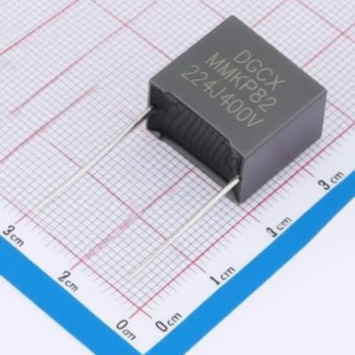 China Double sided metallized capacitor DGCX B82224J2GD5DGB2000R with flame retardant UL94V0 plastic casing for sale