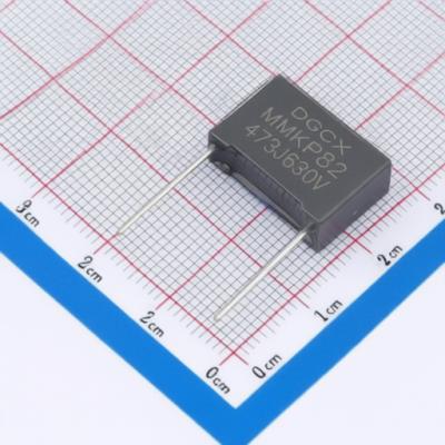 China High frequency DC pulse capacitor DGCX B82473J2JD20GB2000R with epoxy resin encapsulation and tin plated copper wire leads for sale
