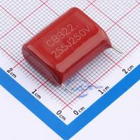 China metallized polypropylene film capacitor with flame retardant epoxy resin coating DGCX MPP225J2EA100C3F0ZR for sale