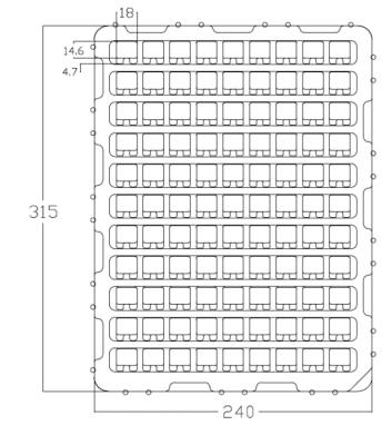 China Common mode choke EATON ECMT1V2017H-600-R with high inductance and closed magnetic path construction for sale