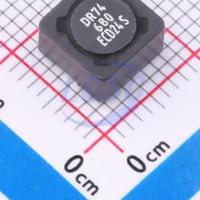 China High Power Density Shielded Drum Core Inductor EATON DR74-680-R with Ferrite Core and RoHS Compliance for sale