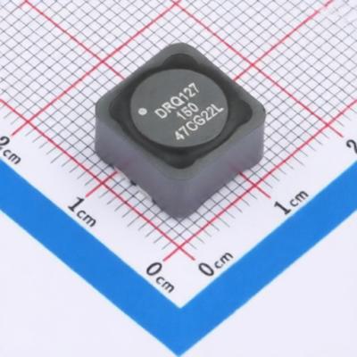 China Dual winding shielded drum core power inductors featuring EATON DRQ127-150-R for high power density applications for sale