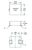 China Compact Automotive Power Inductors EATON HCM1A1305V2-330-R Series with Alloy Powder Core and Low Emi for sale
