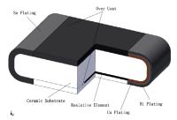 China Current sensing resistor EATON MFSA1206R0180FCM metal foil technology for voltage regulator modules for sale