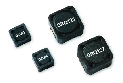 China High Power Density Shielded Drum Core Inductors EATON DRQ127-4R7-R Dual Winding for Power Conversion for sale