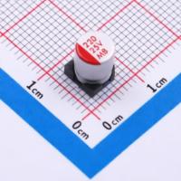 China Solid State Surface Mount Capacitor Econd MB221M025E077T000 220uF 25V 6.3x7.7mm Electrolytic Capacitor for sale