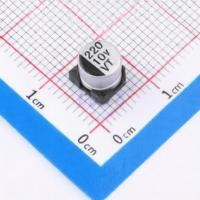 China VT Series 220UF 10V Electrolytic Capacitor Econd 220UF10V6.3x5.4VT V Chip Type Electronic Component for sale