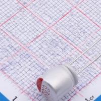 China Electrolytic Capacitor Solid Type Econd PC471M025F090B000 with 470uF Capacitance and 25 Volt Rating for sale